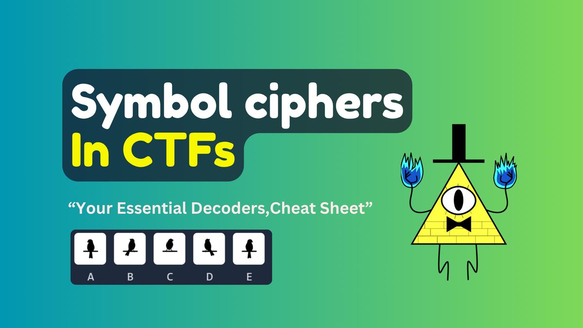 Symbol Ciphers in CTF Challenges: A Complete Guide to Decoding Visual ...